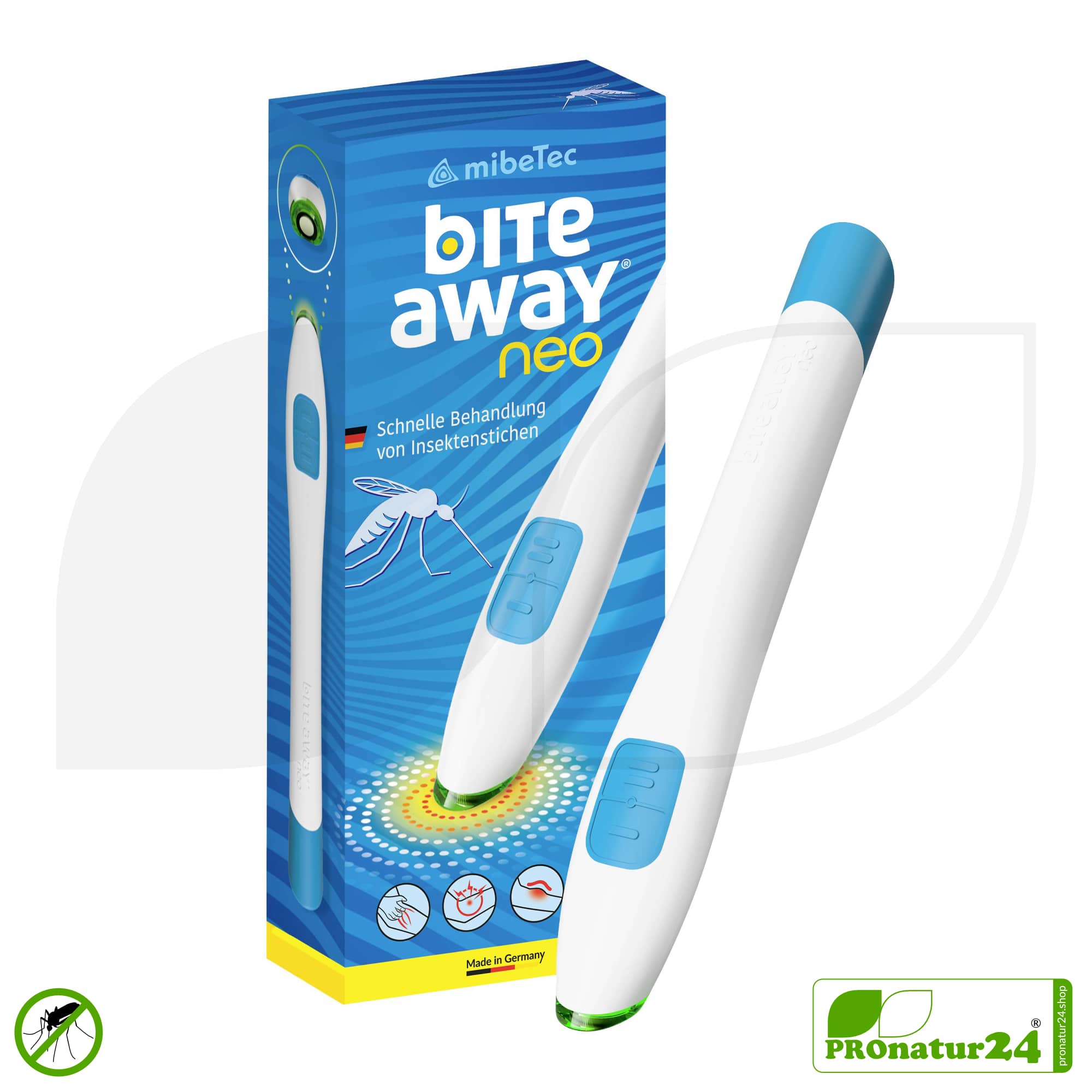 bite away® neo | Original Stichheiler gegen Mückenstiche